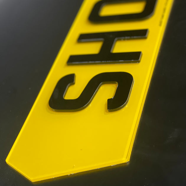 HEX Number Plate Lambo Style Plate From Just Number Plates HEX Number Plate Lambo Style Plate From Just Number Plates