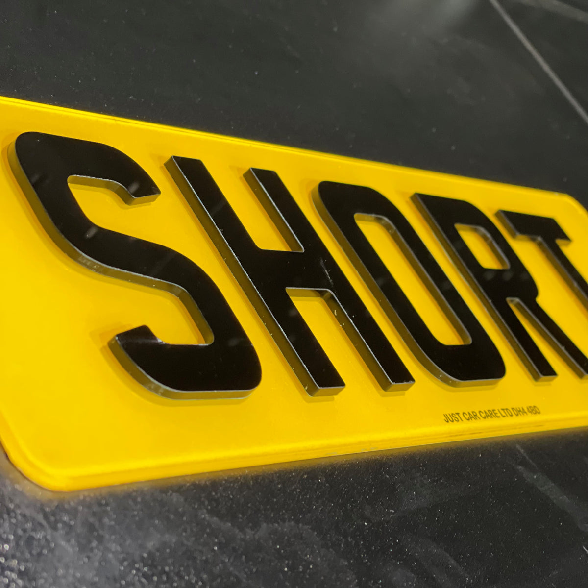 Short 4D Number Plate 5MM | Available from Just Number Plates